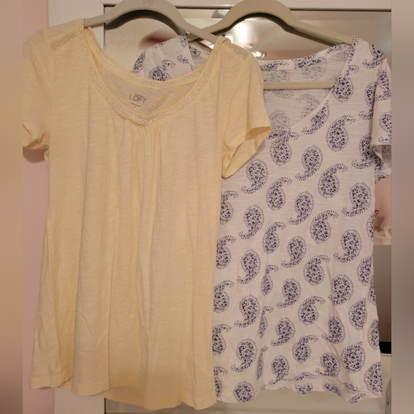 LOFT | Tops | Loft 2 Tees | Poshmark